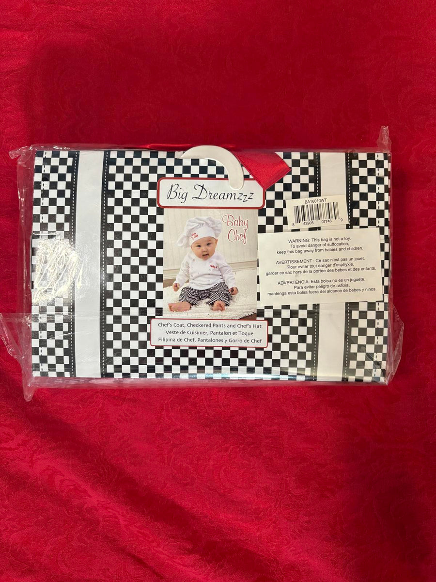 Big Dreamzzz Baby Chef Three Piece Layette : Baby Gift Sets – BayouOne